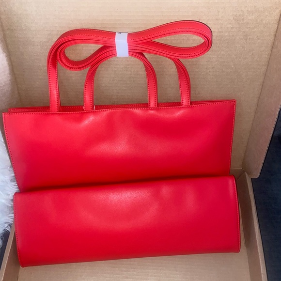 Telfar | Bags | Authentic Red Large Telfar Bag | Poshmark